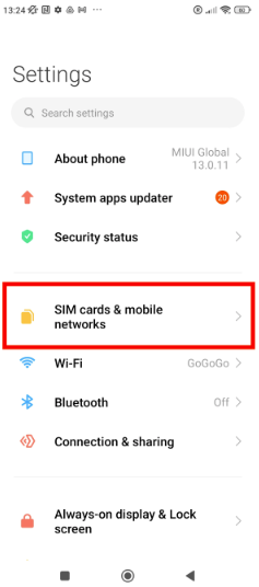 How to turn your eSIM on and off on Android Devices – eSIM Voyaz by Emtel