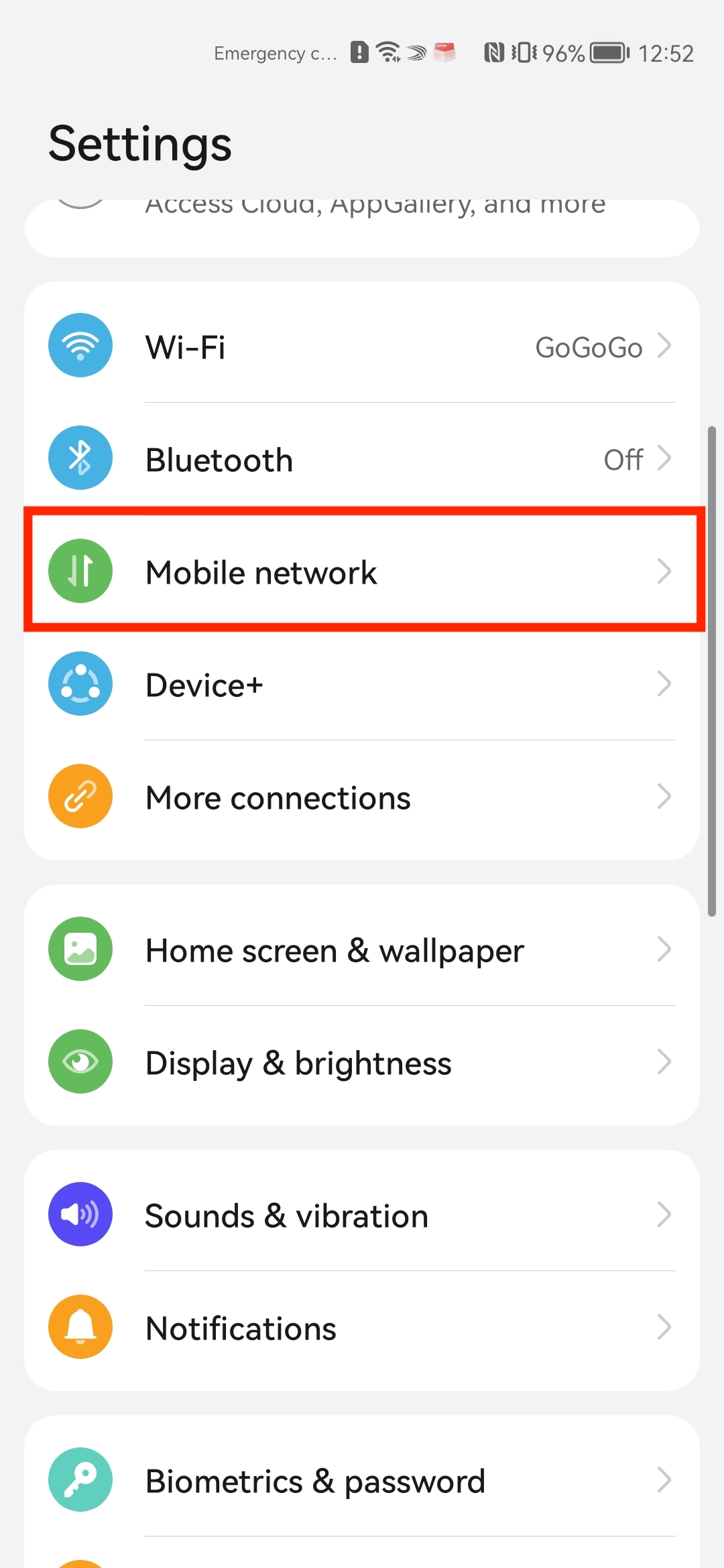 How to Install an eSIM using a QR Code on Huawei Devices – eSIM Voyaz ...