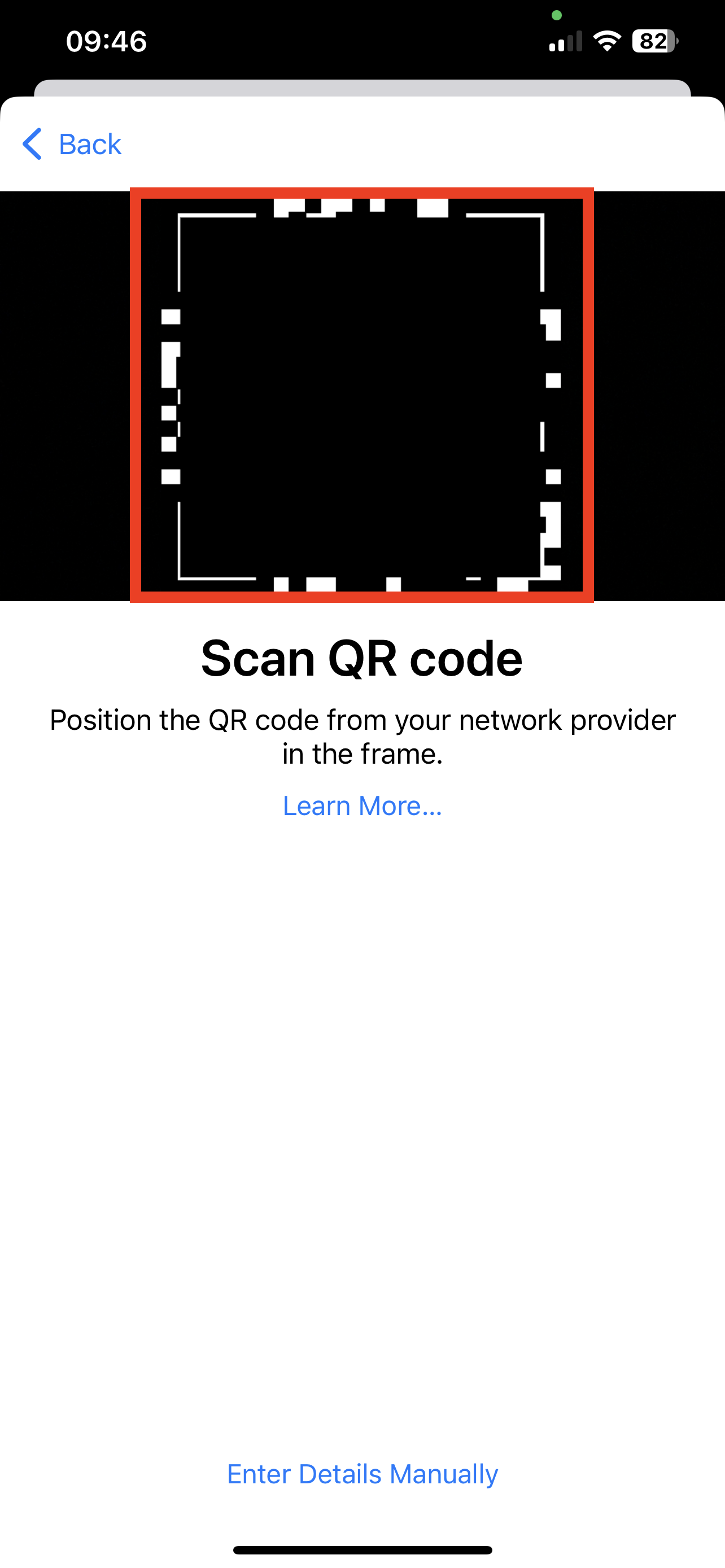 How to install an eSIM using a QR Code on Apple (iOS) Devices – eSIM ...