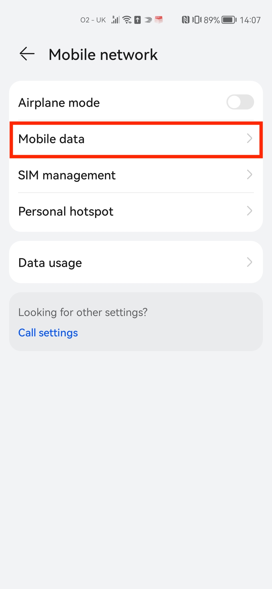Manual Network Selection on a Huawei Device – eSIM Voyaz by Emtel