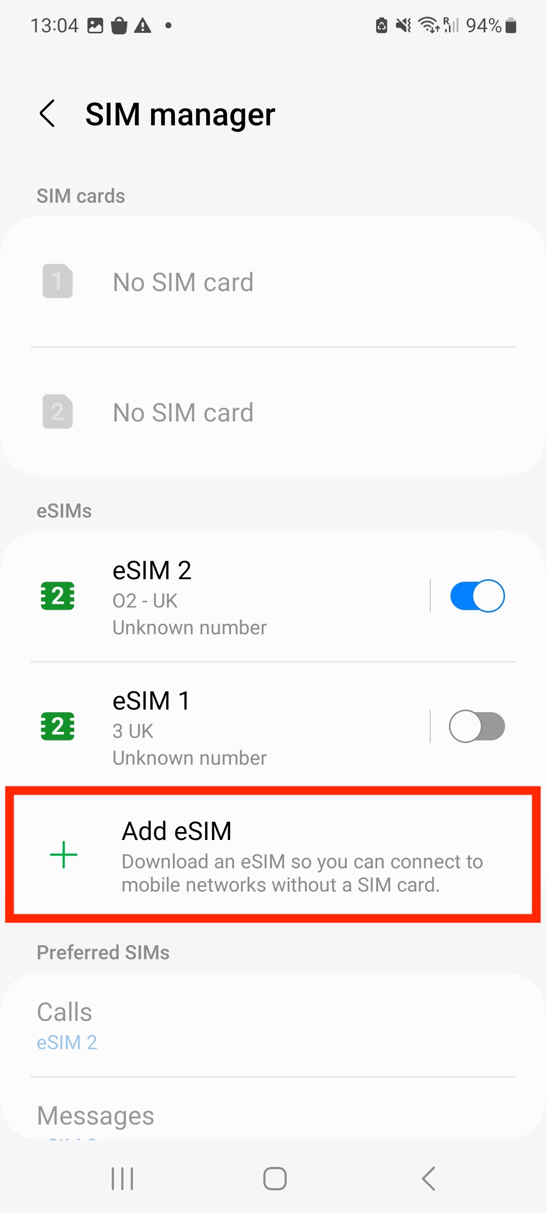 How to install an eSIM using a QR Code on Samsung Devices – eSIM Voyaz ...