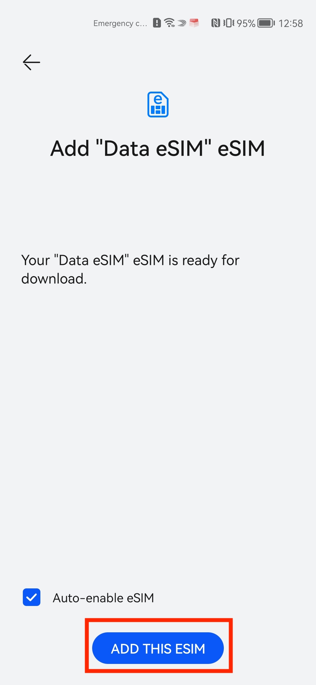 How to Install an eSIM using a QR Code on Huawei Devices – eSIM Voyaz ...
