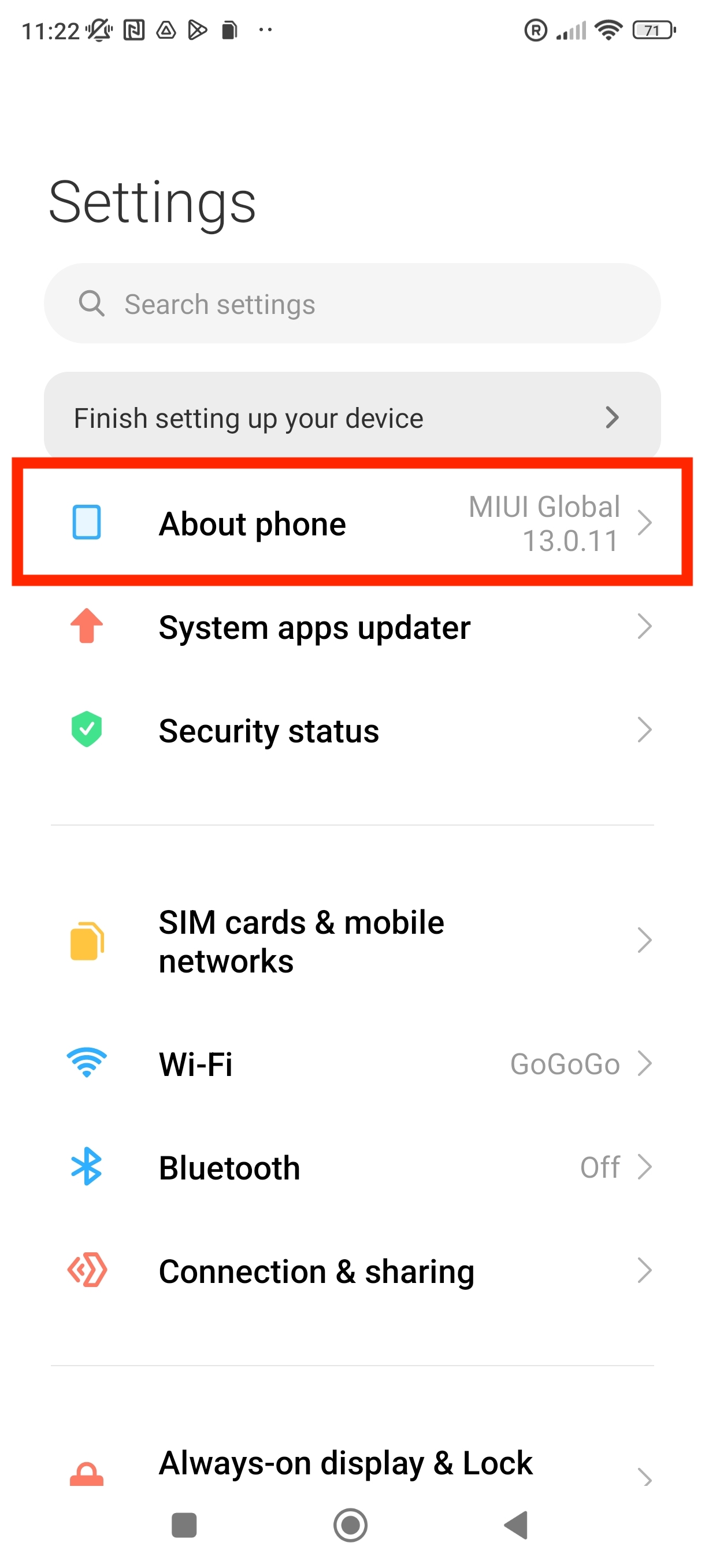 Identifier le modèle de l'appareil sur les appareils Xiaomi – eSIM Voyaz by Emtel