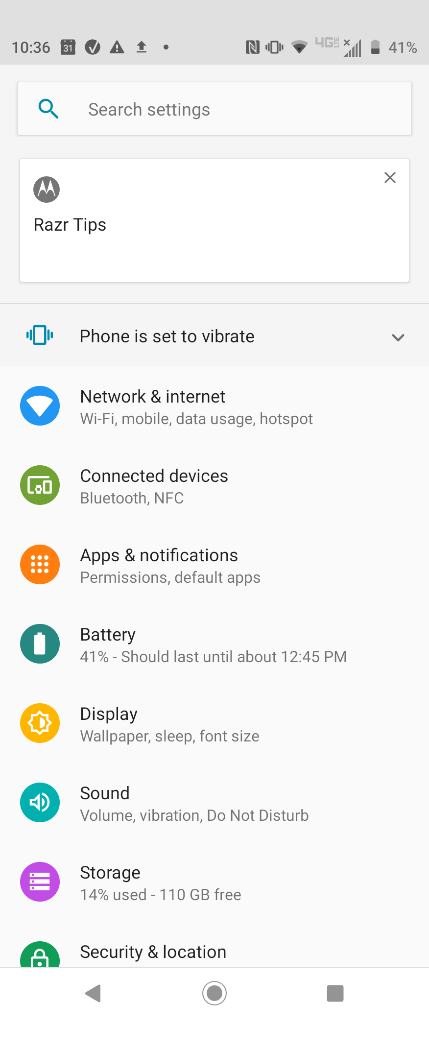 Identify Device Model on Motorola Razr Device – eSIM Voyaz by Emtel