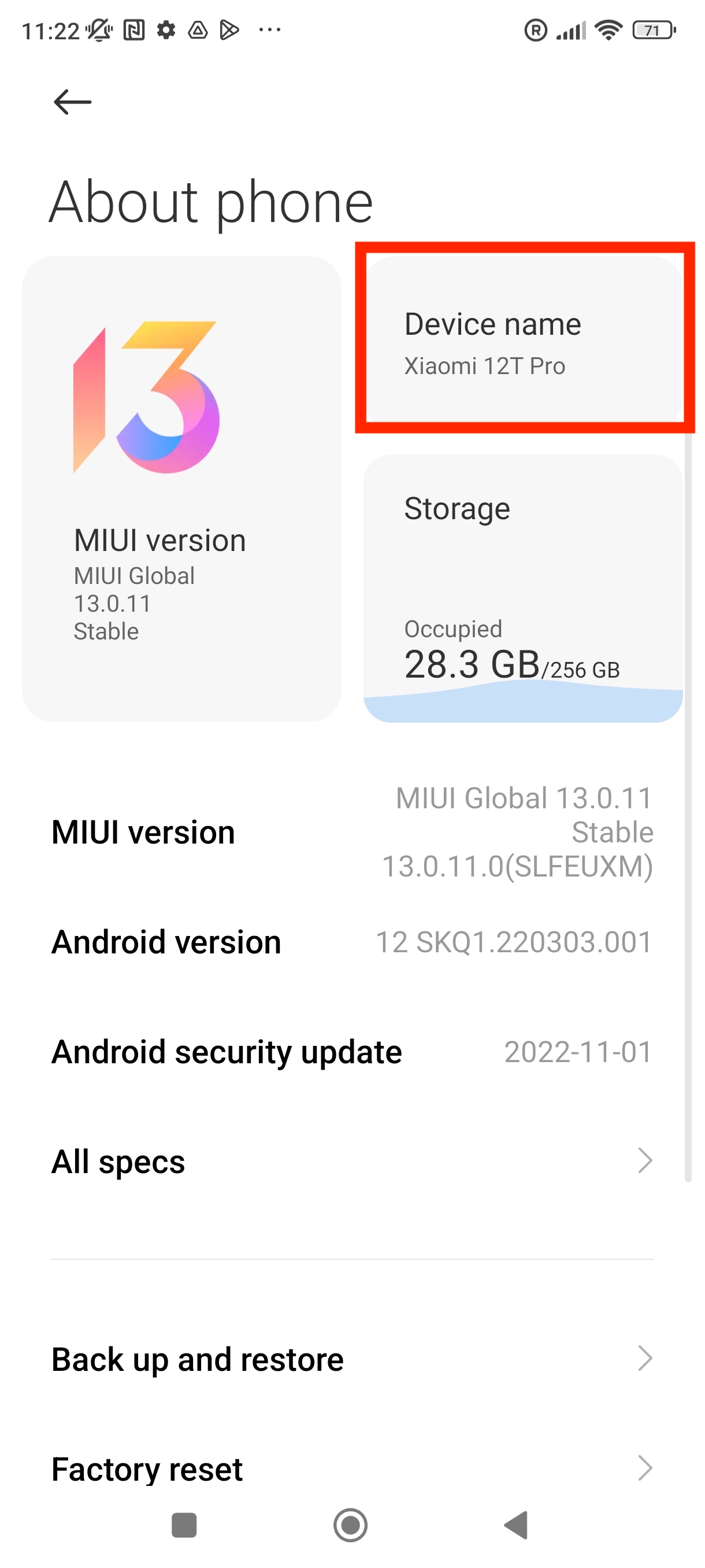Identify Device Model on Xiaomi Devices – eSIM Voyaz by Emtel