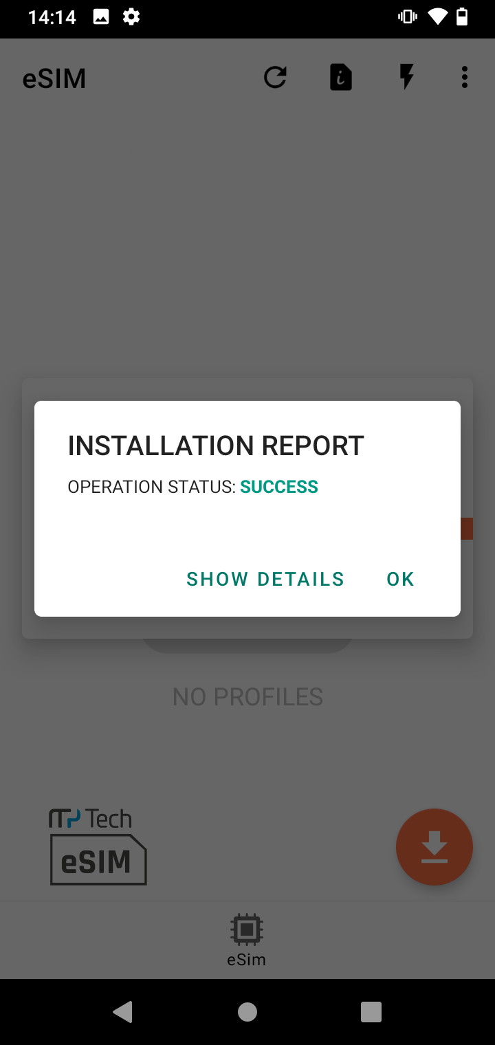 Comment installer une eSIM à l'aide d'un code QR sur un appareil Hammer – eSIM Voyaz by Emtel