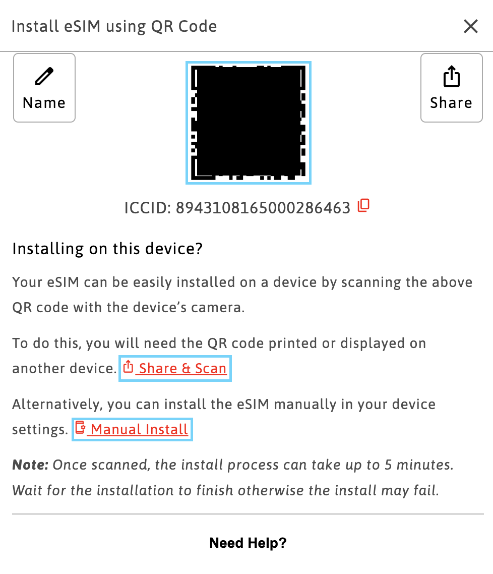 Setup Guide For Installing An eSIM – eSIM Voyaz by Emtel