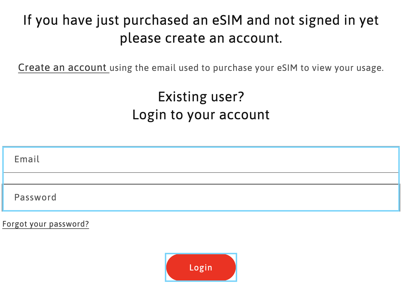 Log Into My Account – eSIM Voyaz by Emtel